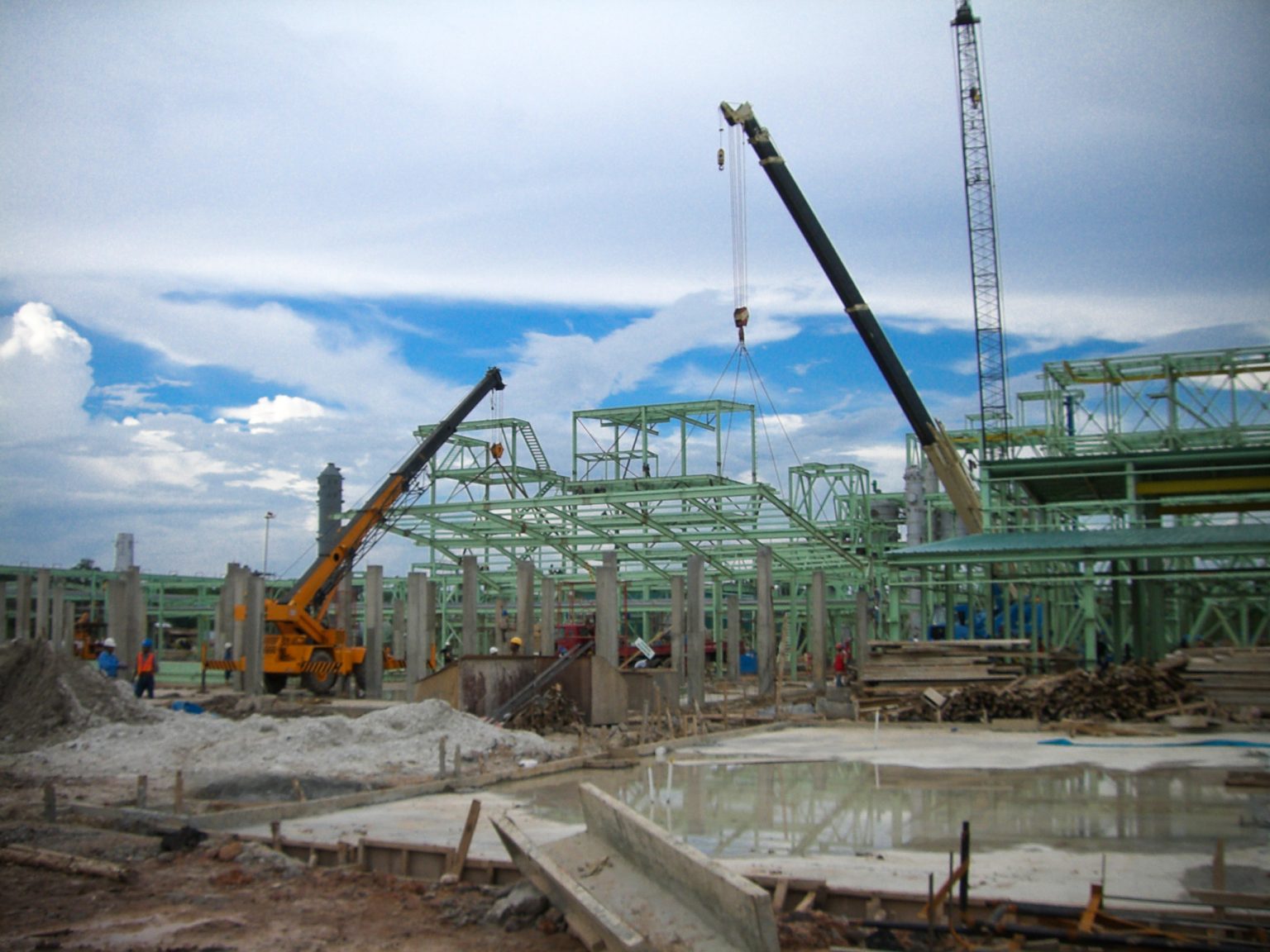Steel Structure Works – MSM Construction